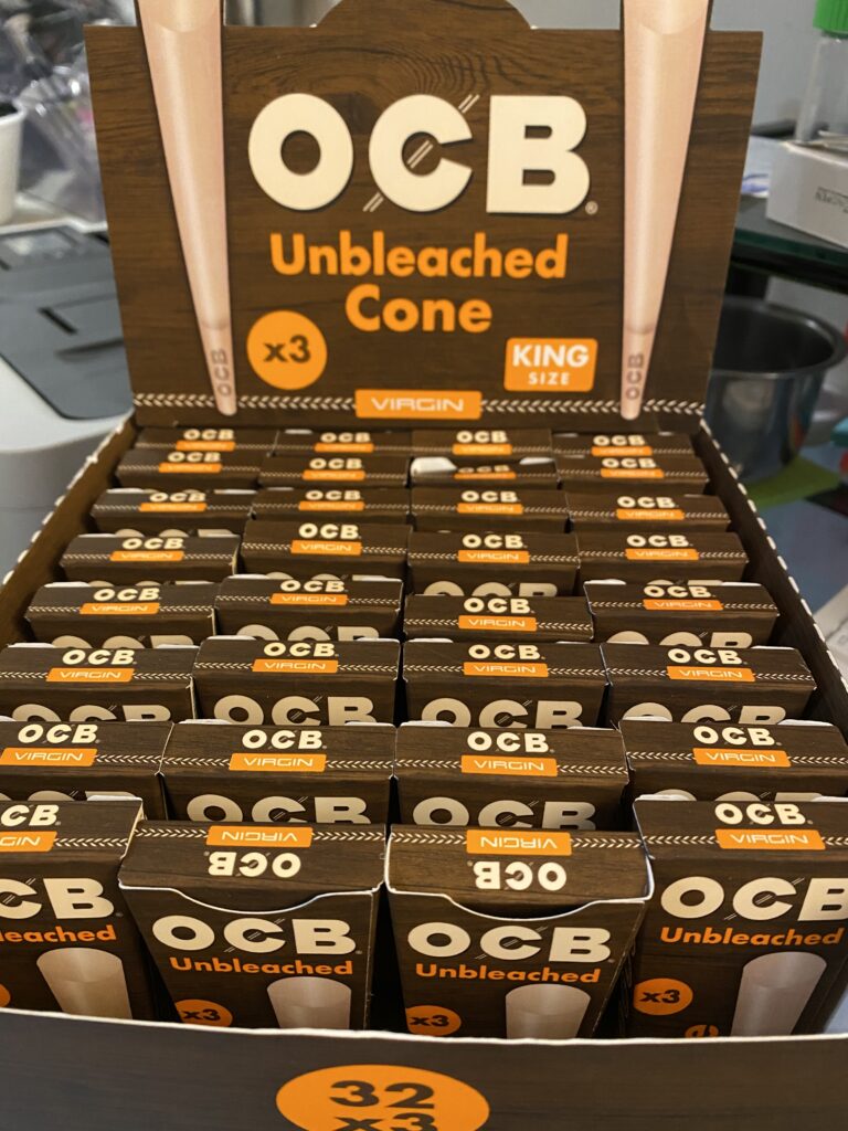 OCB Unbleached King Size Cone 3-pack - Future Elevation