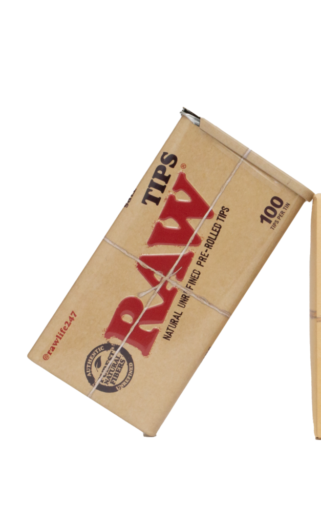 Raw Tips - Pre rolled in tin (100) - Future Elevation